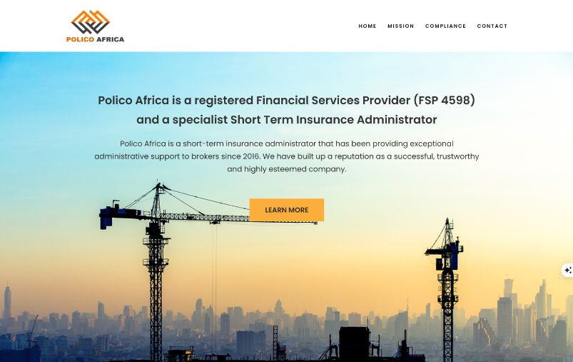 Case Study: Insurance Website Redesign in South Africa 2025